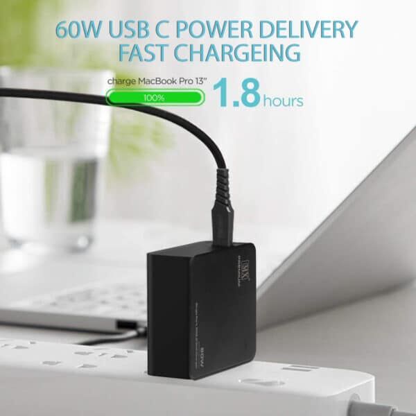 Fast Charger - MX Premium 60W Single Port USB C PD Wall Charger (MXP ...