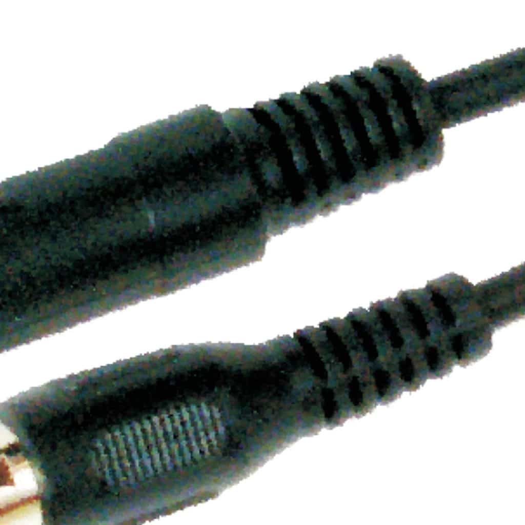 MX 4 Pin Mini DIN Plug to RCA Plug Cord - Heavy Duty - MX MDR Electronics