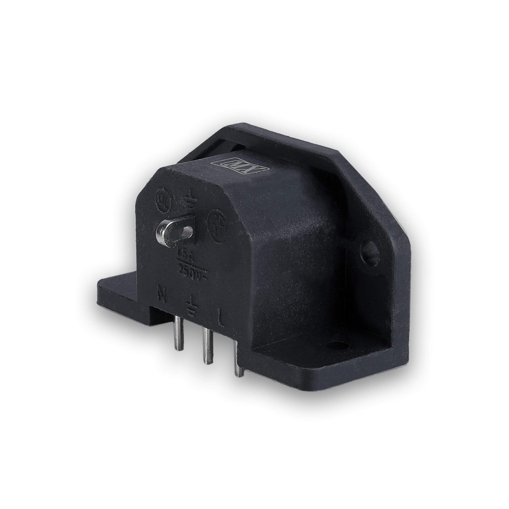 MX AC Female Socket/ Connector Pcb Mounting For Computer Supply - MX ...