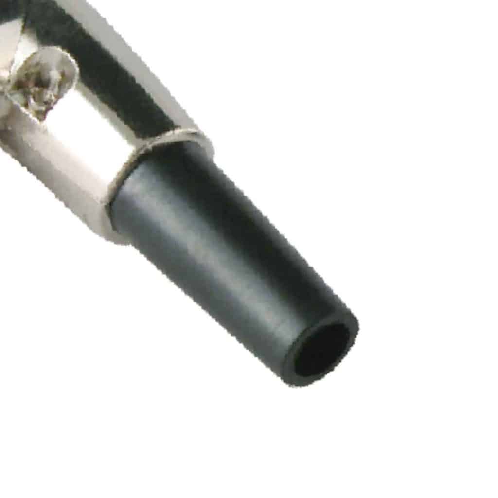 MX MIC MALE PLUG CONNECTOR RIGHT ANGLE (COPPER PLATED) - 2 PIN PLUG ...