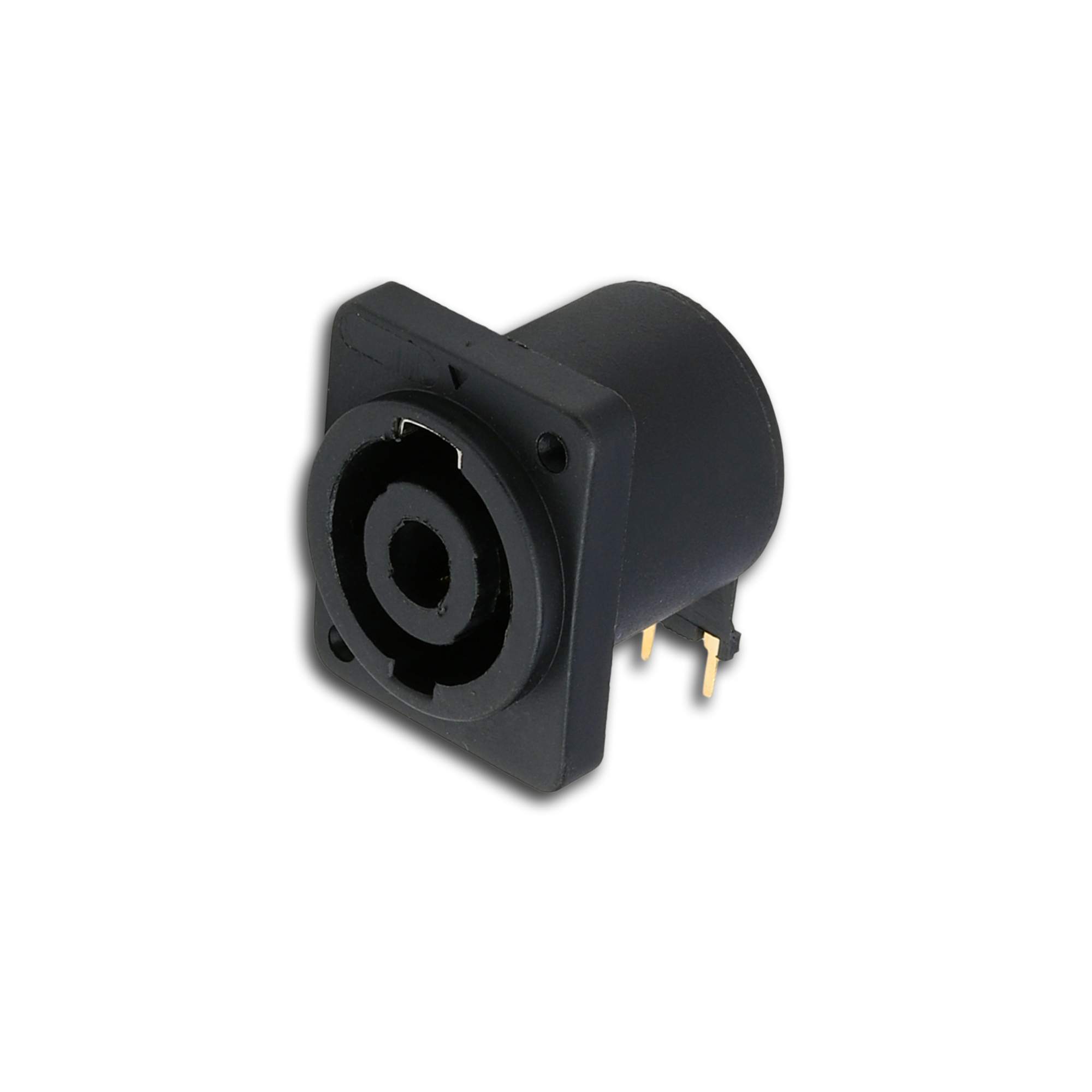 MX 4 PIN MIC & SPEAKER FEMALE CONNECTOR PCB MOUNTING (SPEAKON TYPE ...