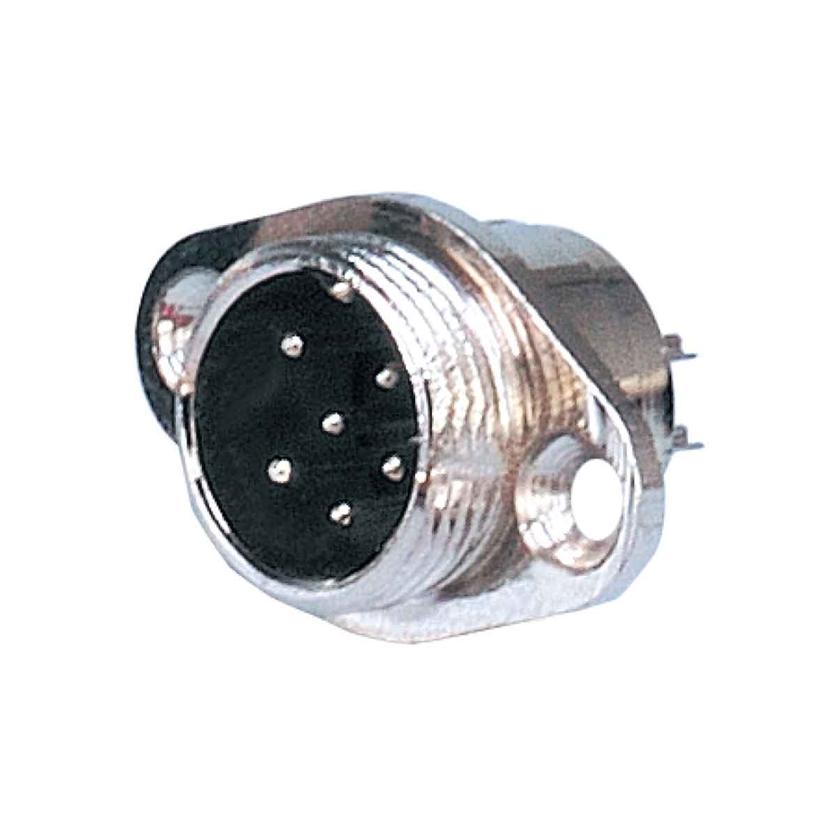 MX MIC FEMALE CONNECTOR CHASSIS TYPE - 5 PIN SOCKET - MX MDR Electronics