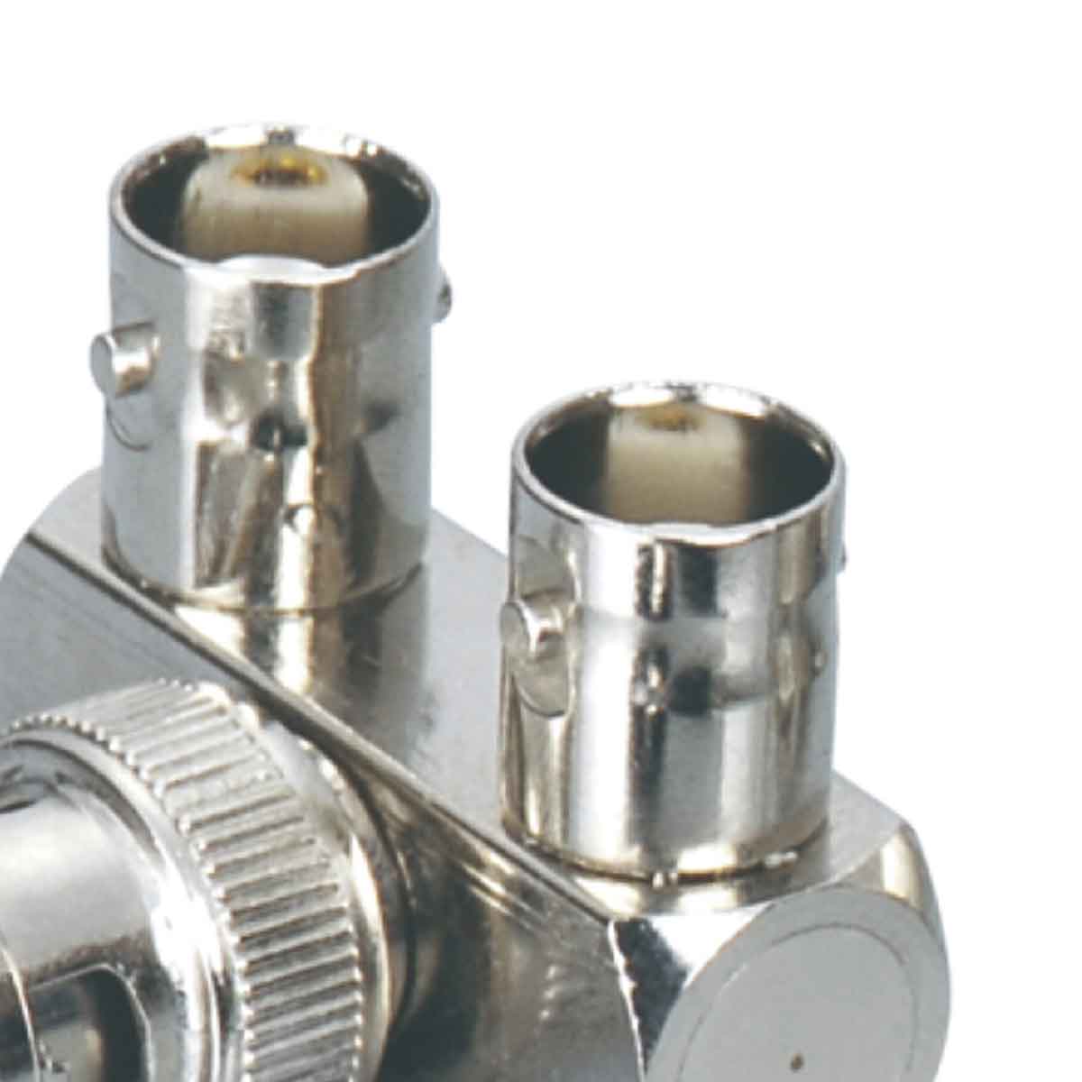 MX BNC PLUG TO 2 MX BNC CONNECTOR RIGHT ANGLE - MX MDR Electronics