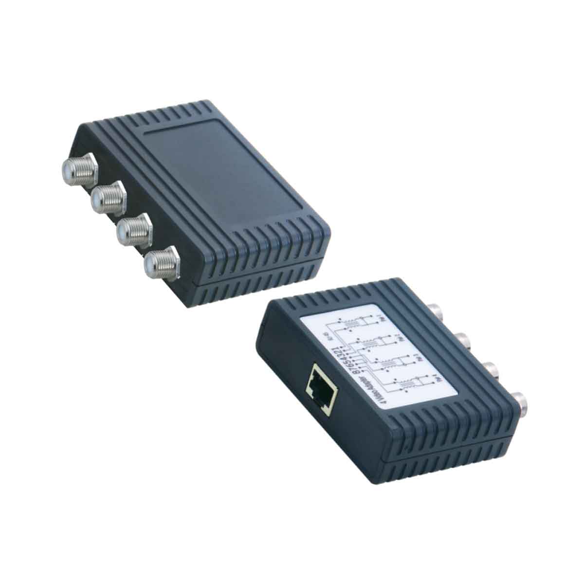 MX TRANSCEIVER BOX 4 'F' FEMALE TO MX RJ 45 JACK BALUN. - MX MDR ...