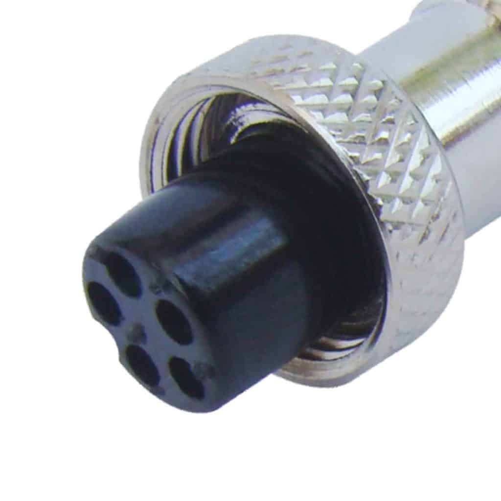 MX M12 4-Pin Female MIC Connector Plug - MX MDR Electronics