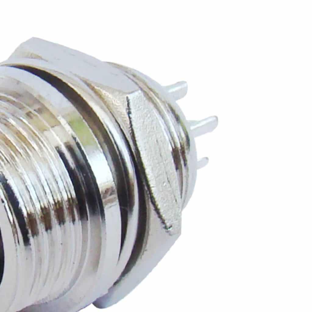 MX M12 5-Pin Male MIC Connector Plug - MX MDR Electronics