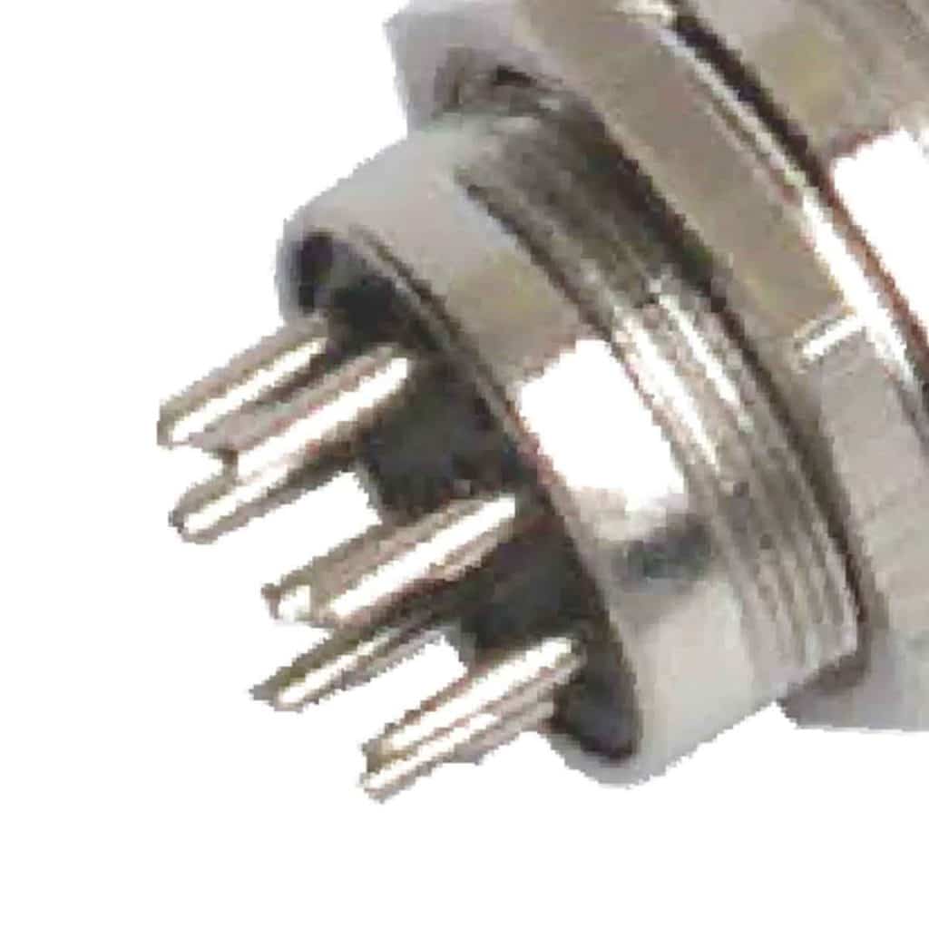 MX M19 Mic Male Socket Connector - 2 Pin Plug - MX MDR Electronics