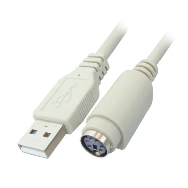 MX USB A Male to MX 6-Pin Mini DIN Female Cord - 1.5 Meters - MX MDR ...