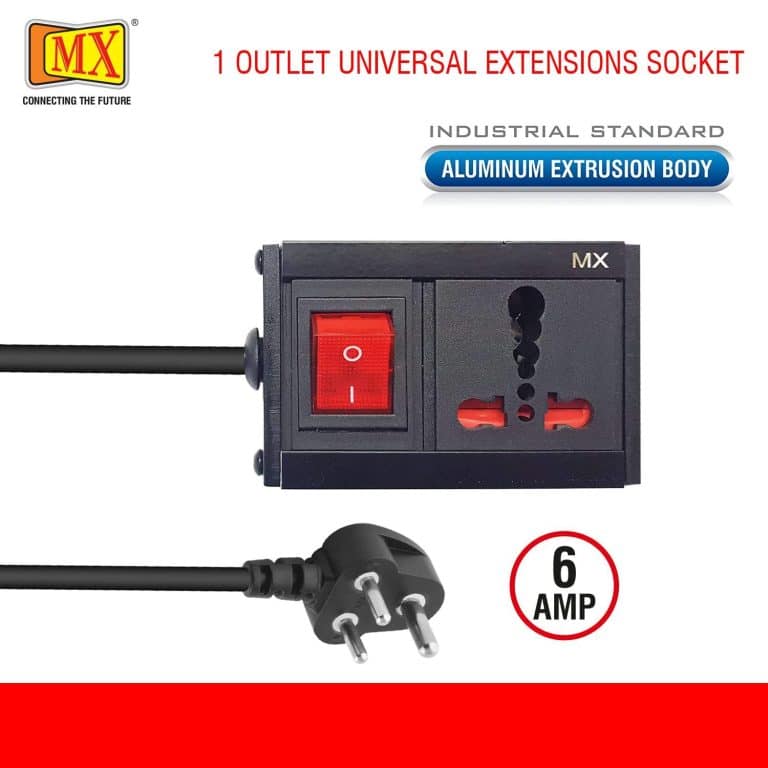 MX Single Outlet Power Distribution Unit: 1800W, 6/16A Socket, 16A ...