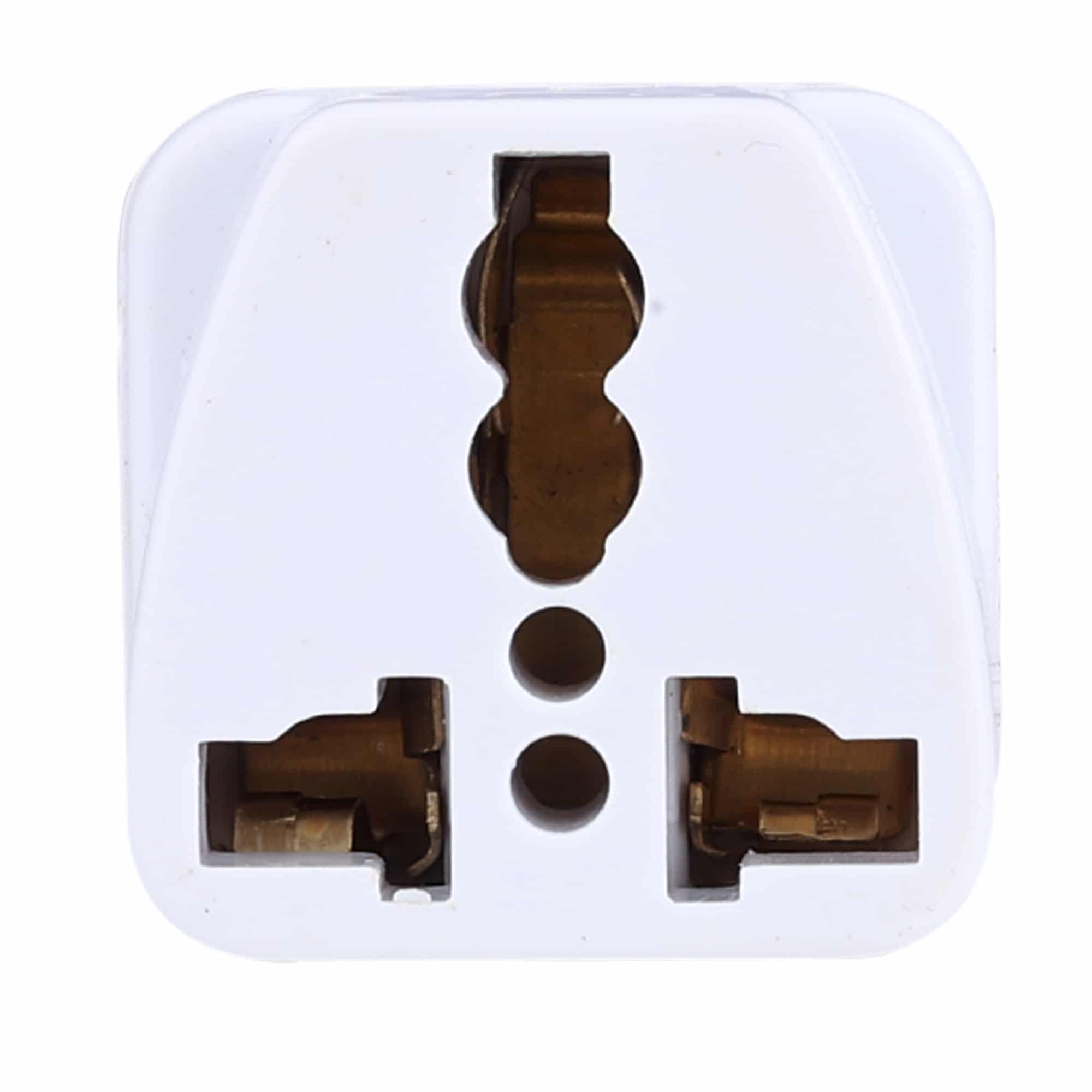 MX India (Universal Socket) to Europe (Schuko) Type E/F Travel Adapter ...