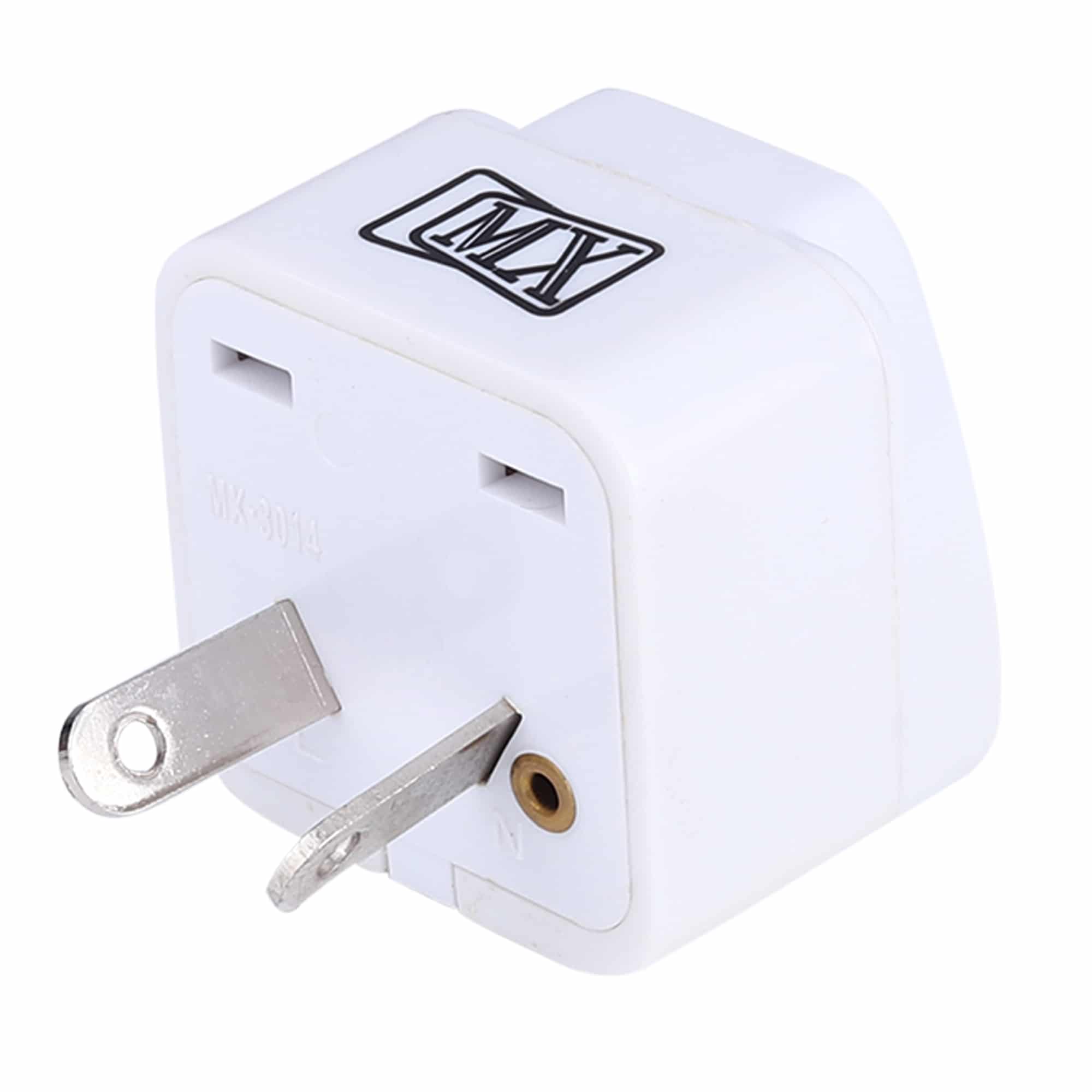 MX 3-Pin Universal Socket Plug (Converts 15 Amp to 5 Amp + 15 Amp ...