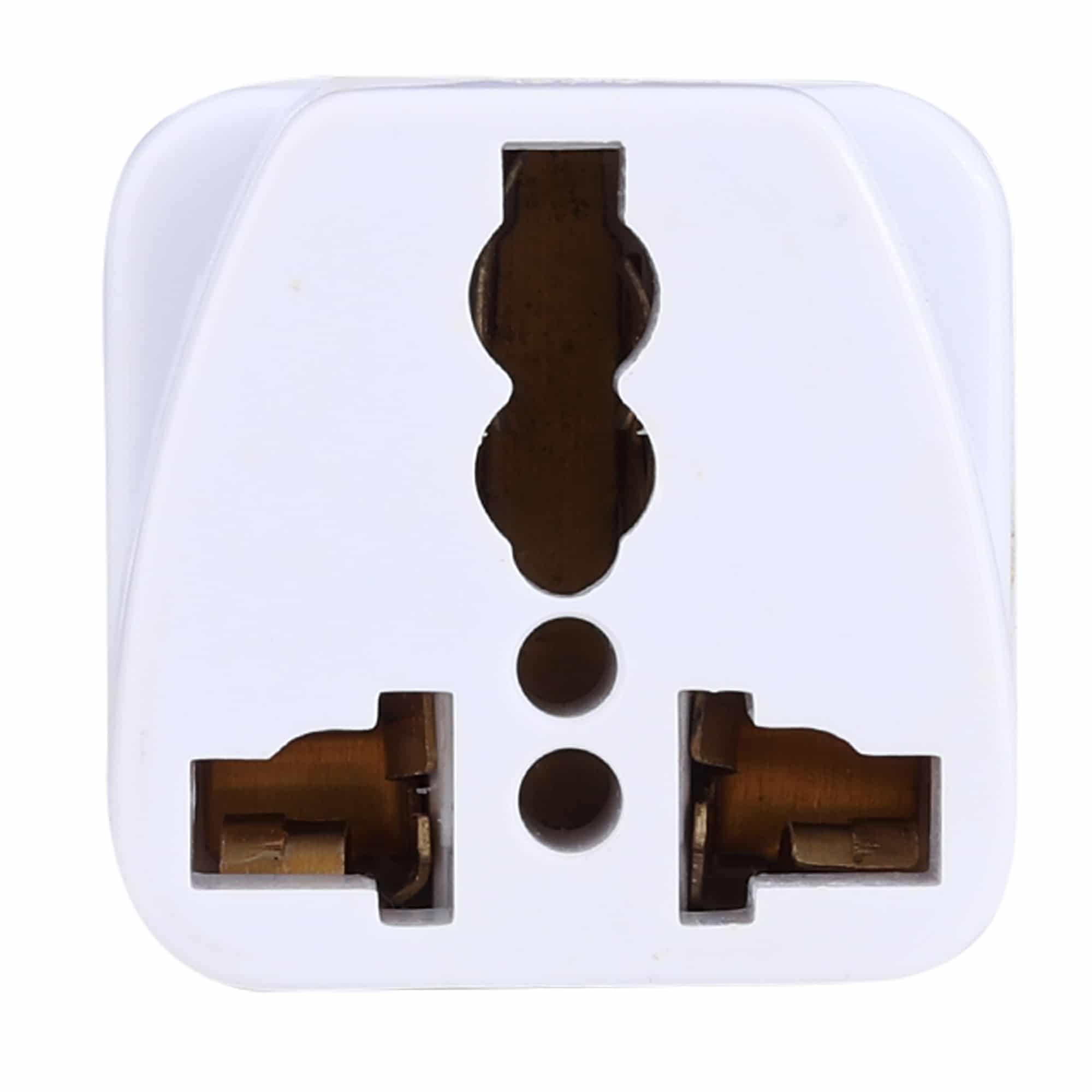 MX 3-Pin Universal Socket Plug (Converts 15 Amp to 5 Amp + 15 Amp ...
