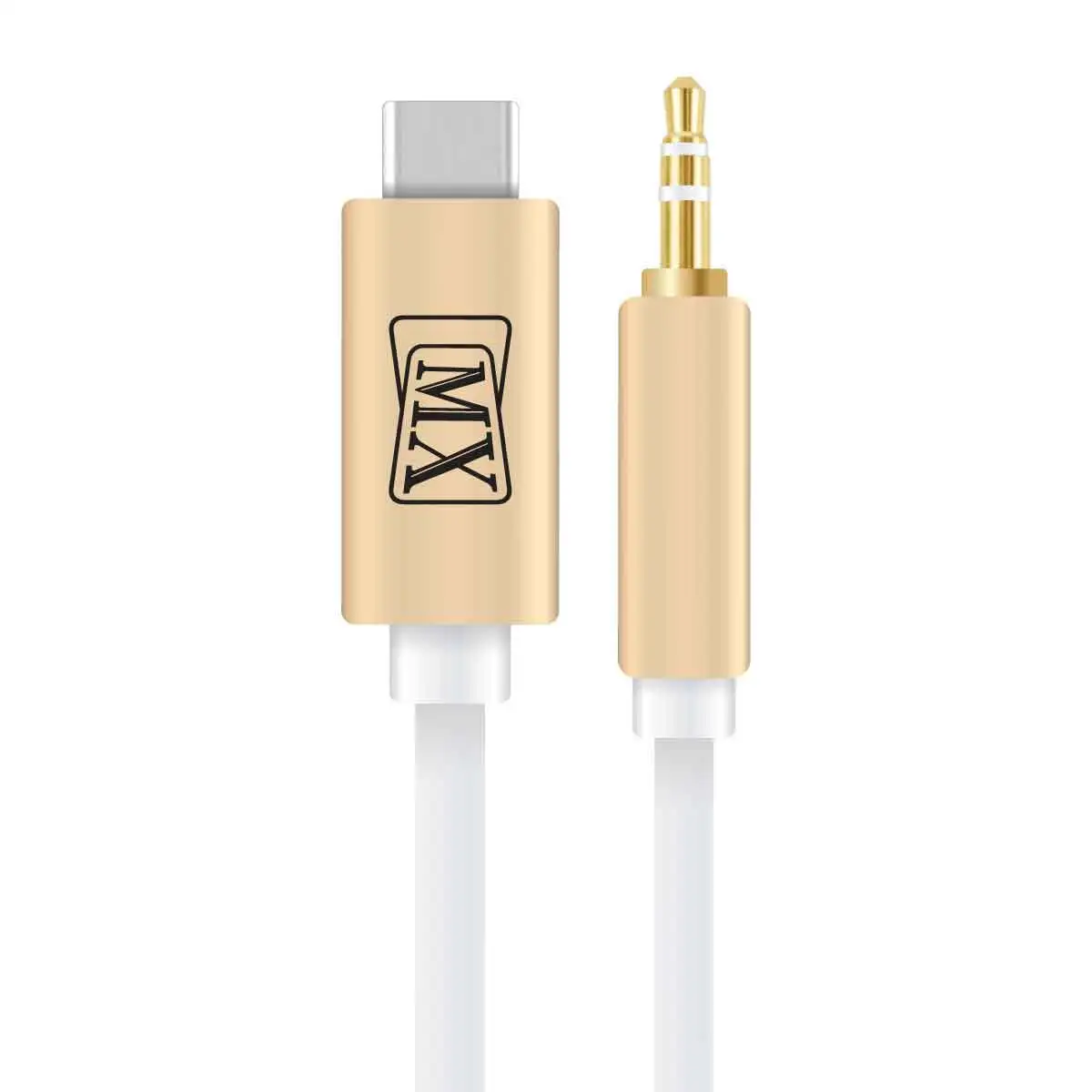 MX USB Type-C to 3.5mm EP Stereo Male Car Stereo AUX Cable (1 meter ...