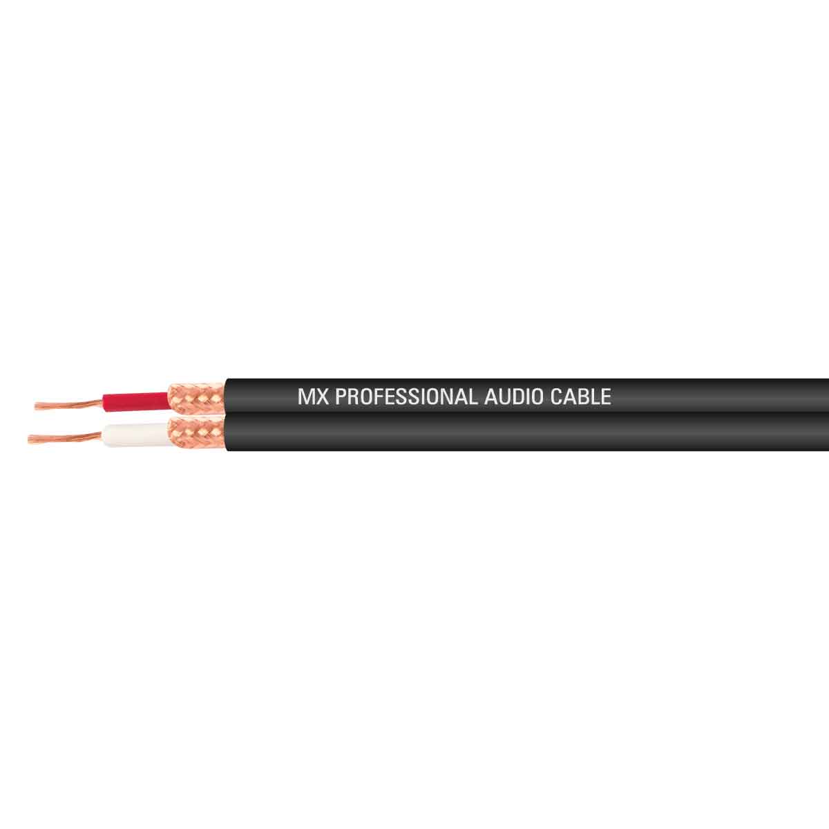 MX Professional Audio cable : 20 / 0.12 mm core shield 30/10 mm - 100 ...