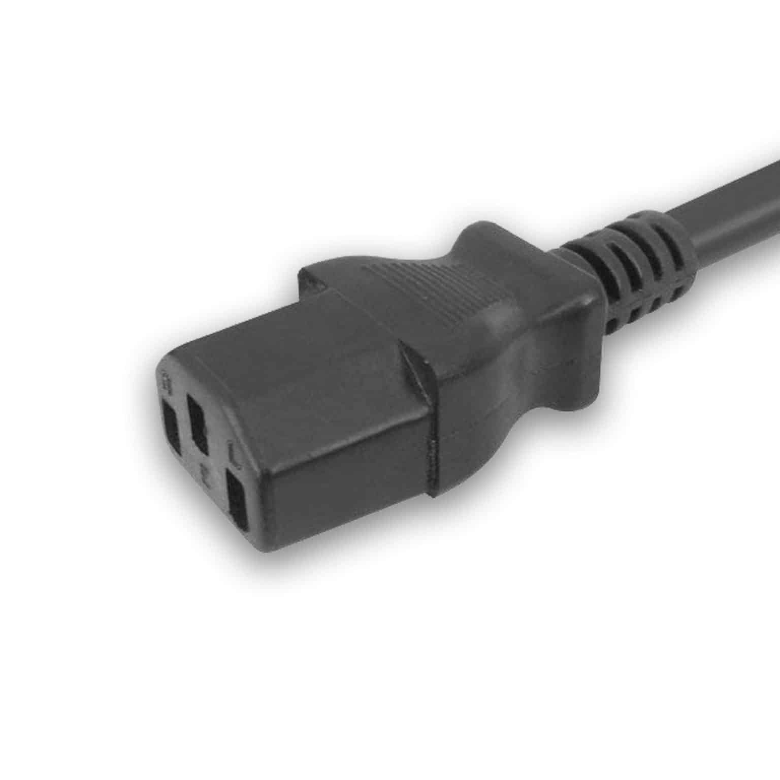 MX 3 Pin Power Cord (15 Amps) 40/38" SWG. 1.8 Meters - MX MDR Electronics
