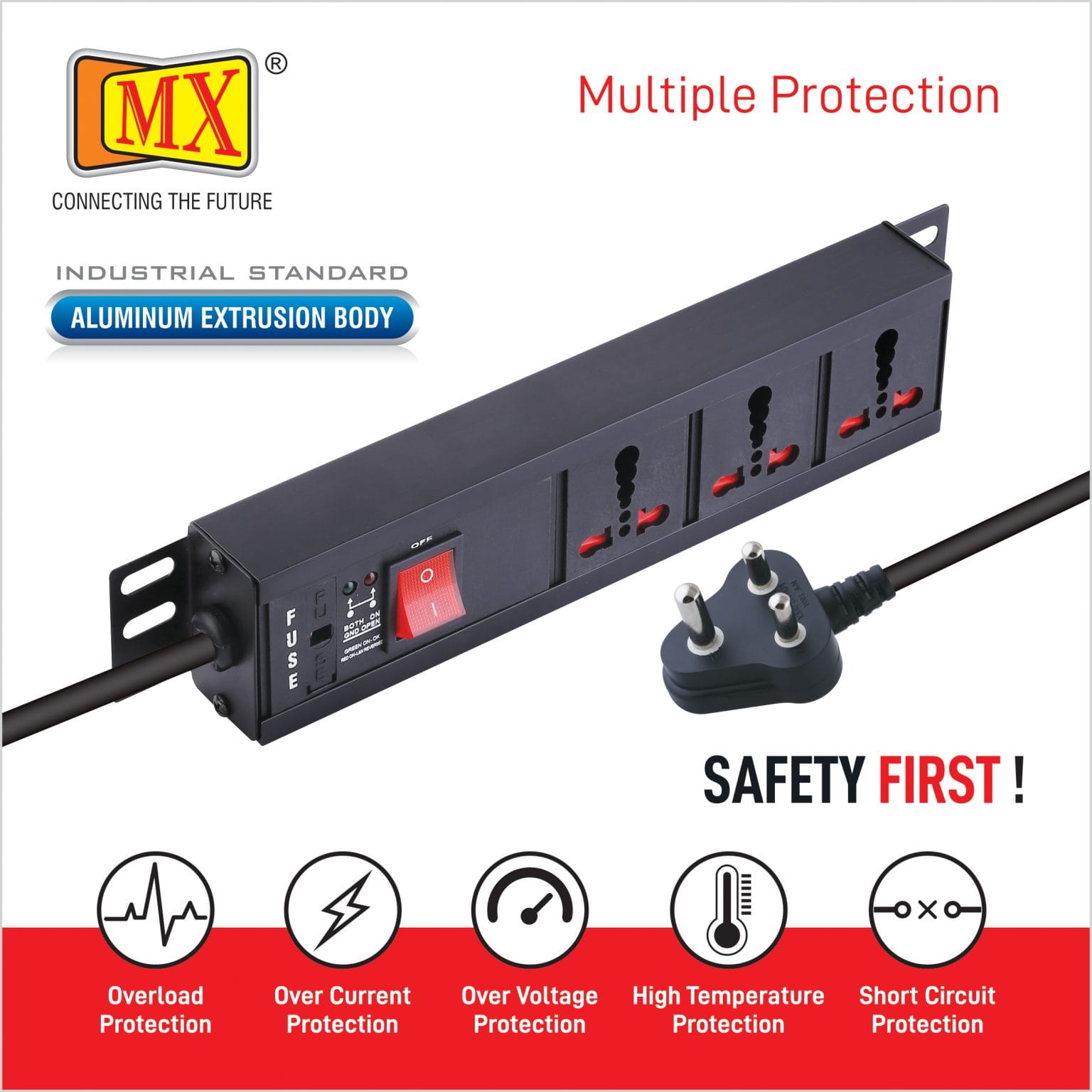 MX CC 500 Cable Cubby (Cutout Size: 146 MM X 146 MM) - MX MDR Electronics