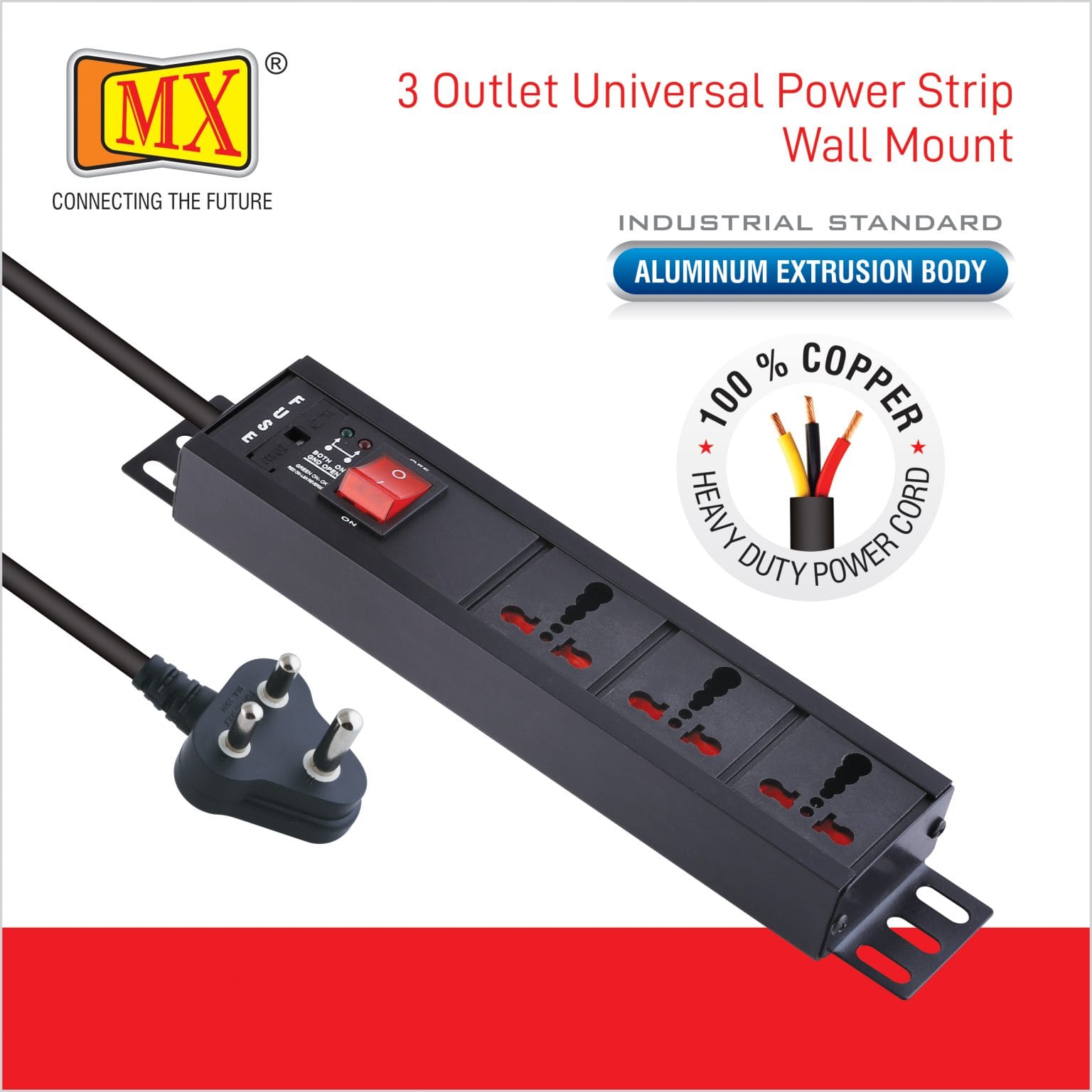 MX CC 500 Cable Cubby (Cutout Size: 146 MM X 146 MM) - MX MDR Electronics