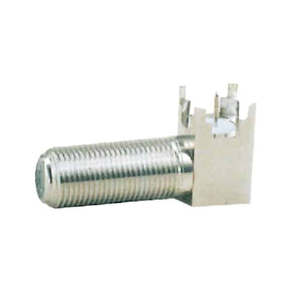 MX 'F' connector right angle PCB mounting - MX MDR Electronics