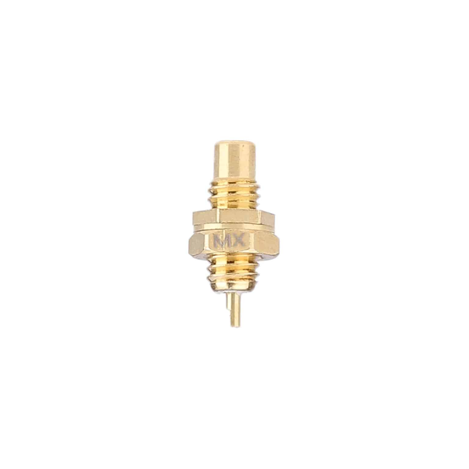 MX SMC Female Connector Front Mounting Bulkhead With Teflon (Gold ...