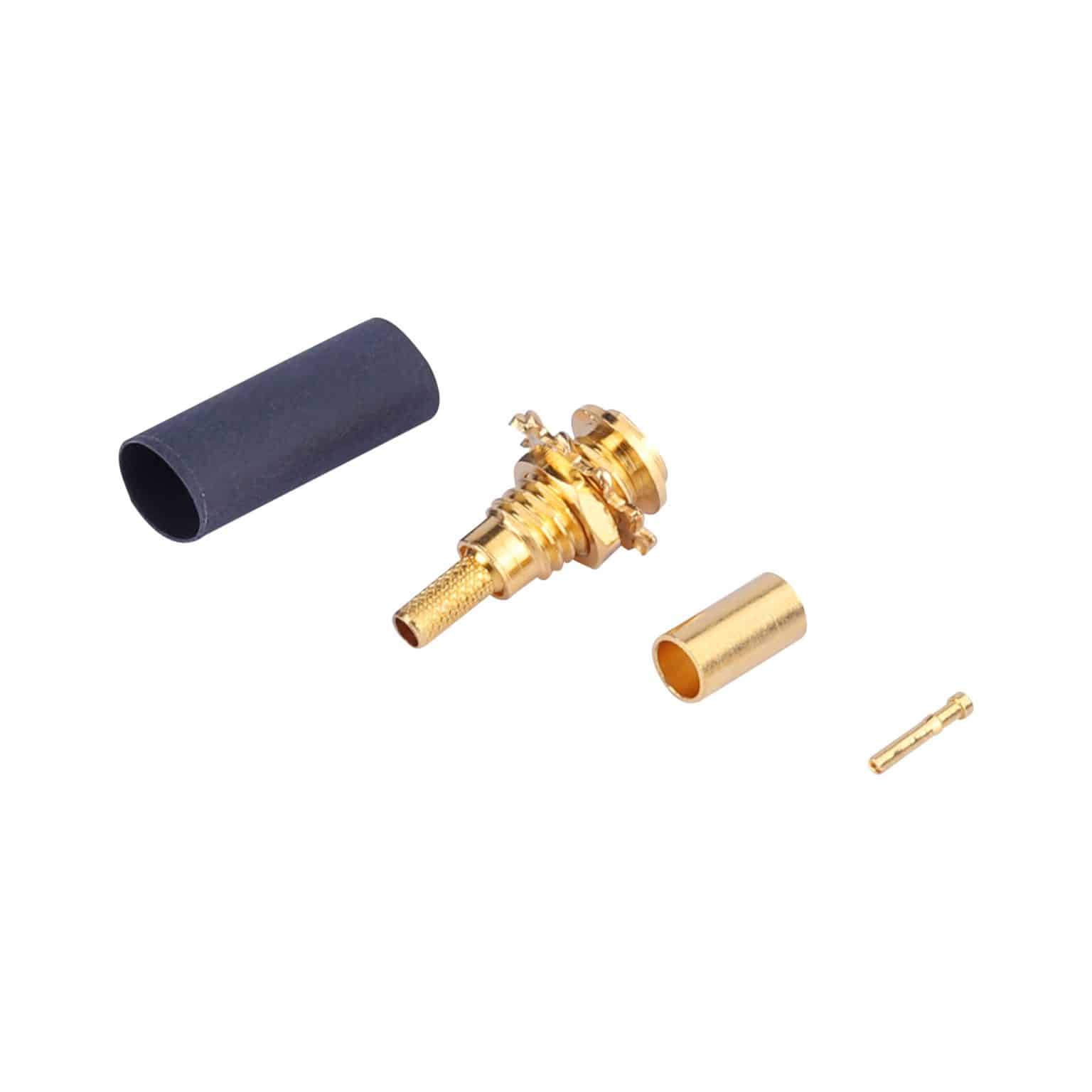 MX 5 PIN mini DIN male connector metal solder type(Gold plated) - MX ...