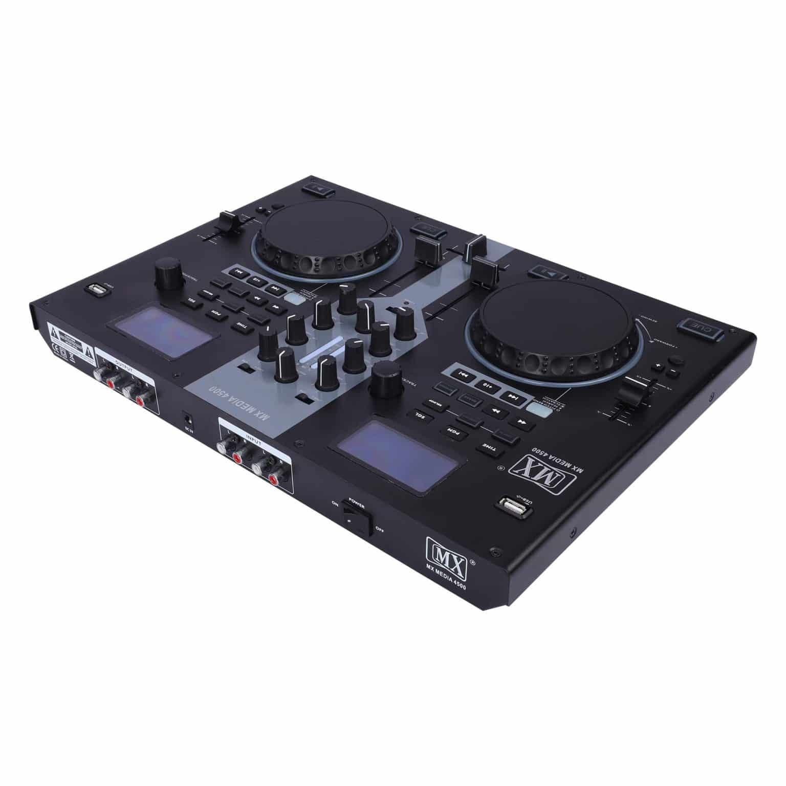 MX DJ controller Media Player with dual USB flash drives and a fully ...