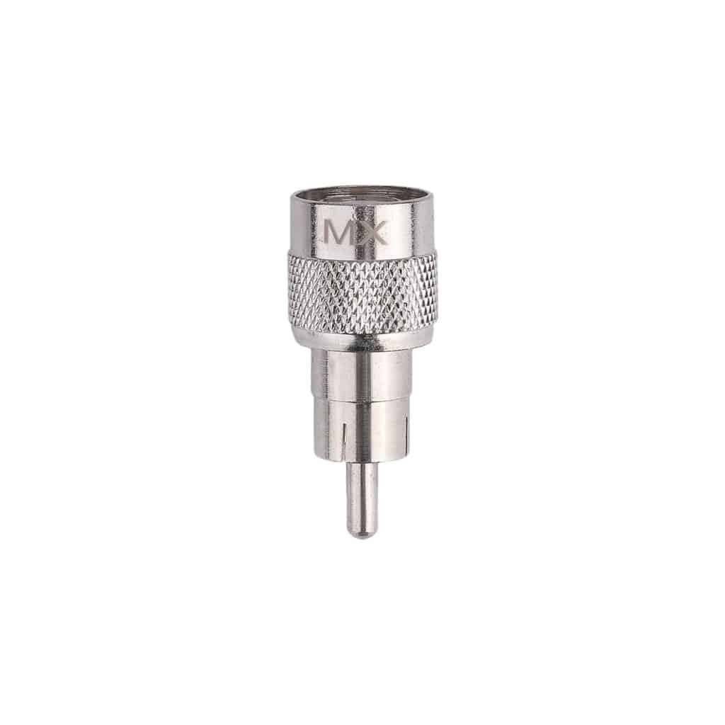 TNC Male Plug To RCA Male Plug Connector - MX MDR Electronics