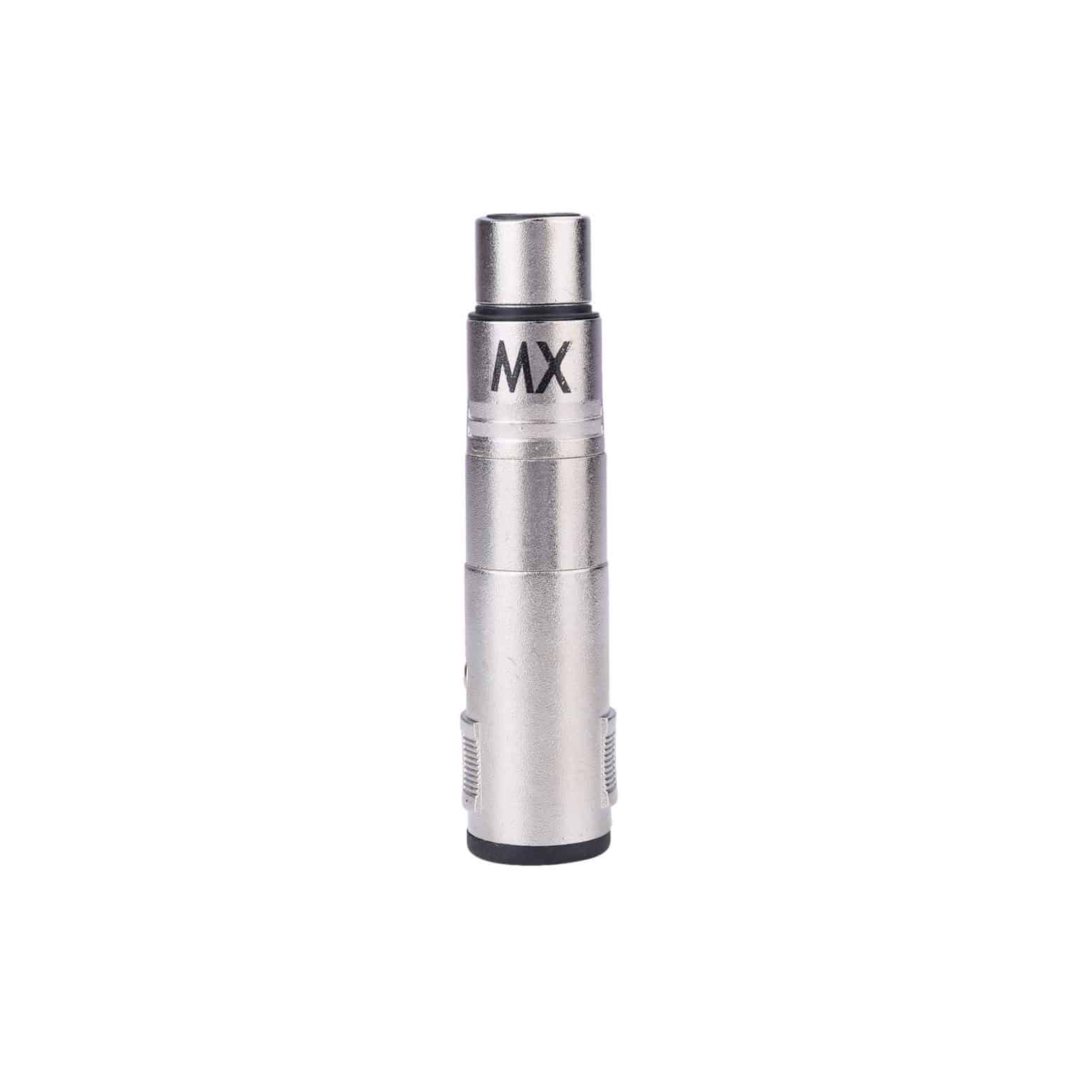 MX XLR 3 Pin Mic Female Socket to P-38 Stereo Female Socket Adapter ...