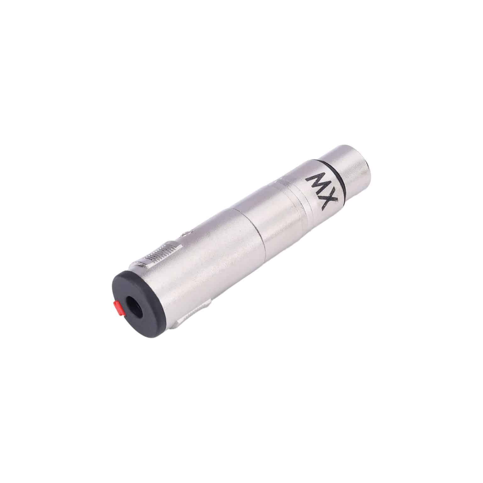 MX XLR 3 Pin Mic Female Socket to P-38 Stereo Female Socket Adapter ...