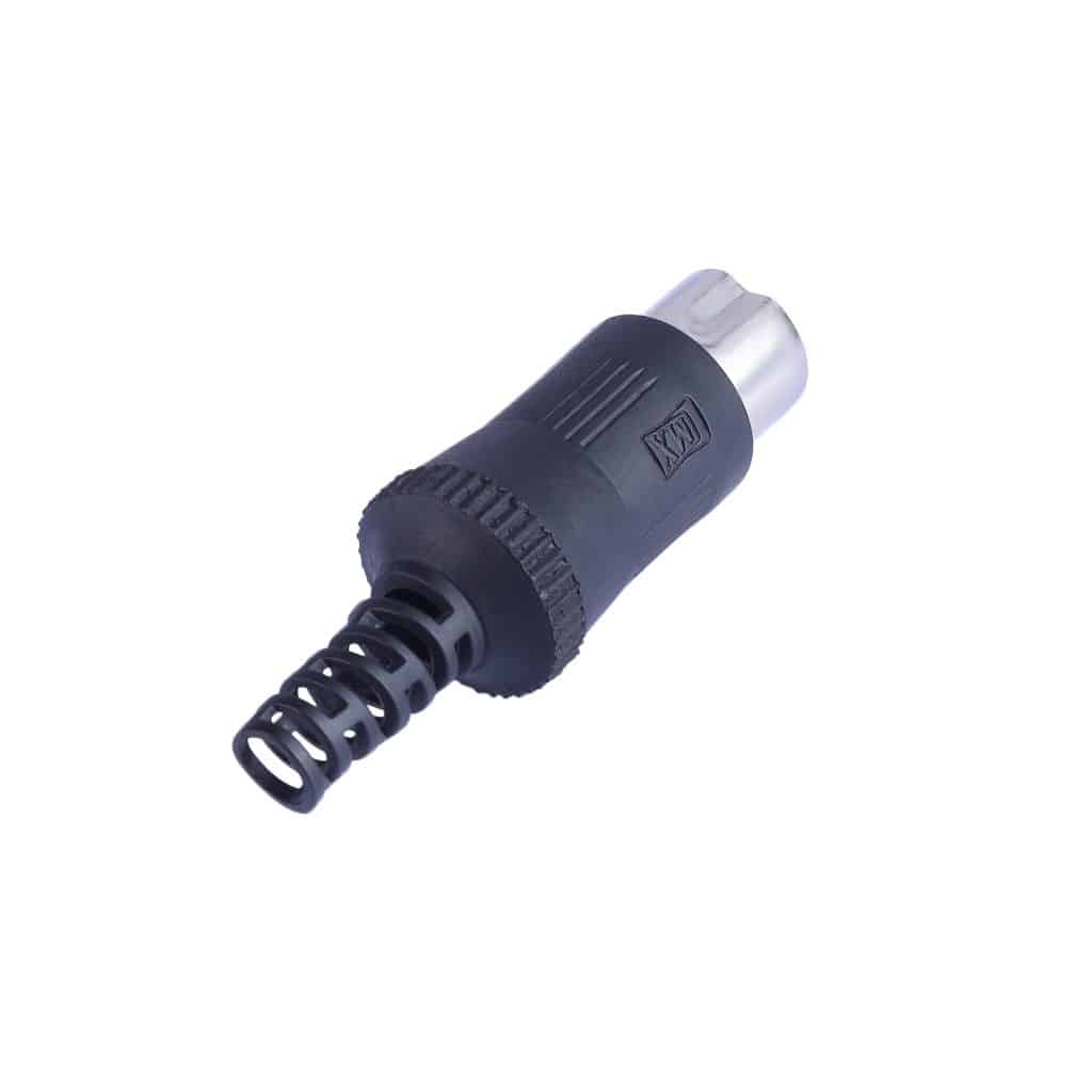 MX 5 pin din plug male connector - MX MDR Electronics