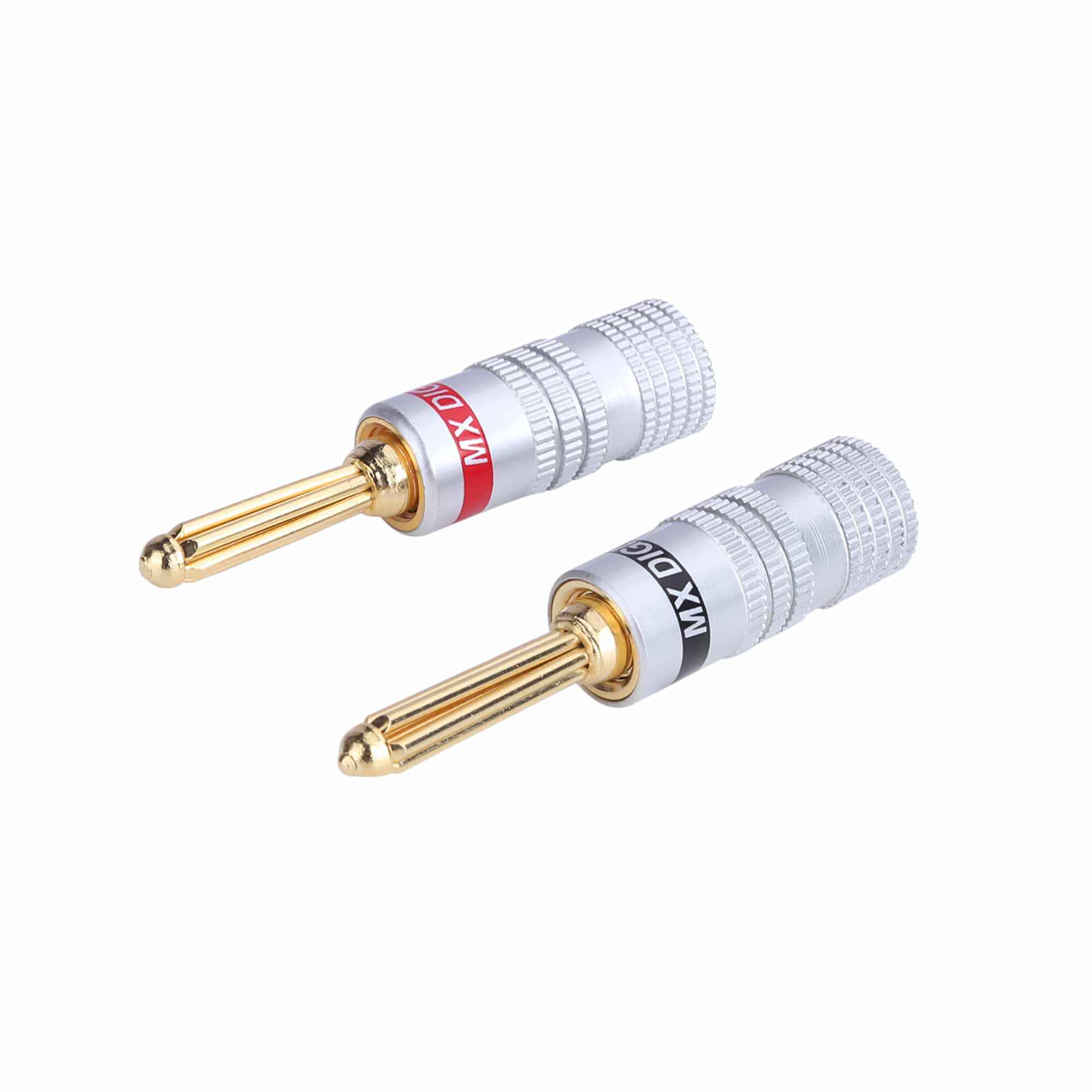 MX 4 MM BANANA PLUG METAL HEAVY DUTY (GOLD PLATED) - MX MDR Electronics