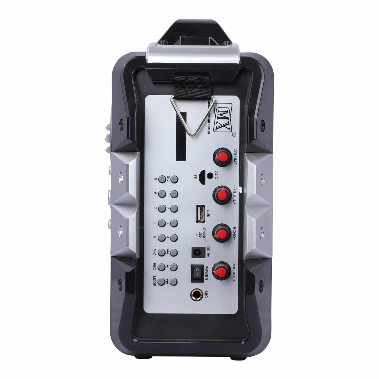 MX 4 Channel Audio Mixer – Basic Sound Mixing Console with Bluetooth USB 48V Phantom Power. Use ...