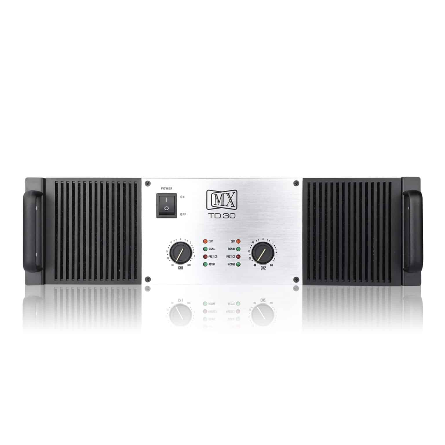 MX Class TD high power amplifier: 2 channel 8000 Watts power amplifier ...