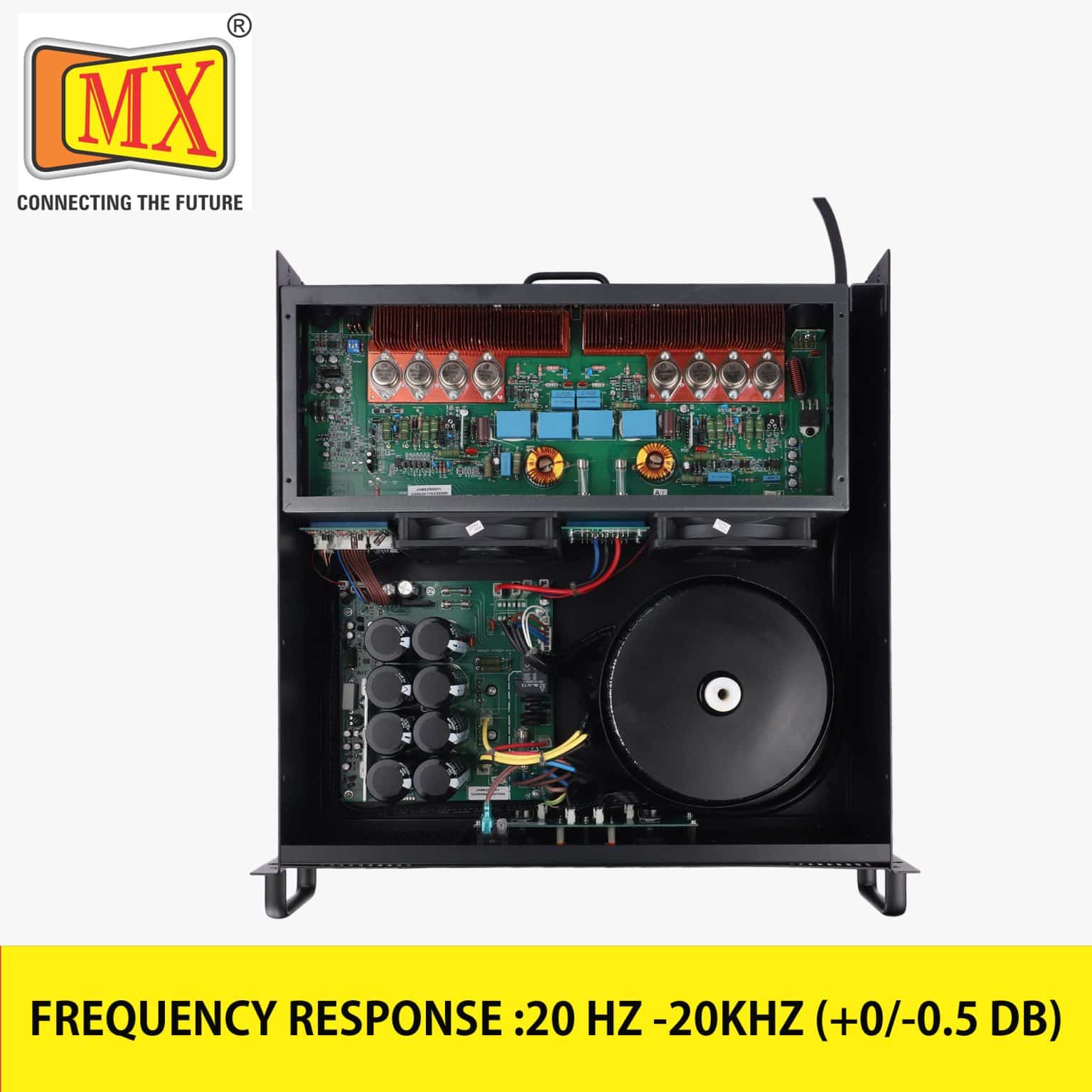 MX Class TD high power amplifier: 2 channel 8000 Watts power amplifier ...