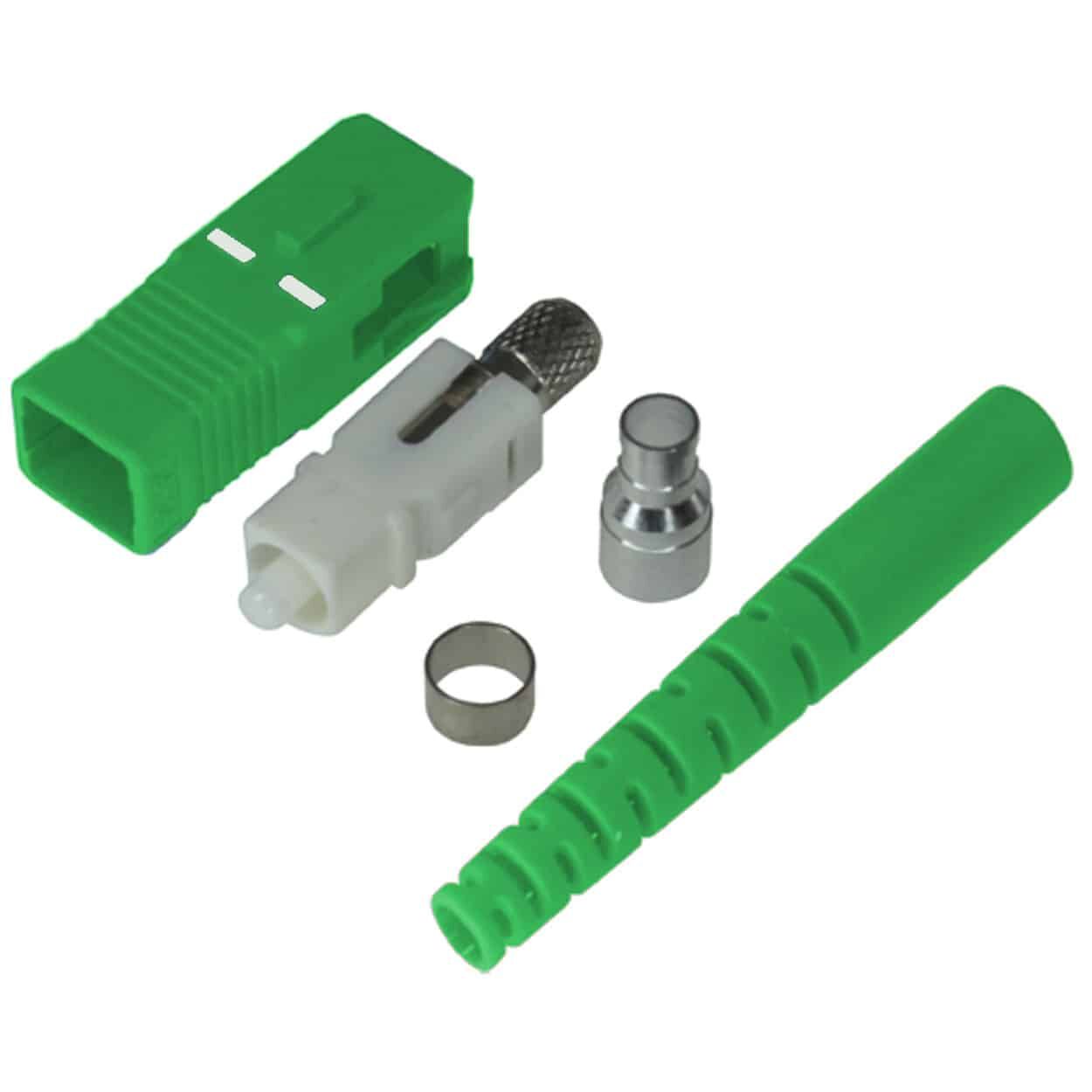 MX SC APC Connector with 3.0MM BOOT SM - MX MDR Electronics